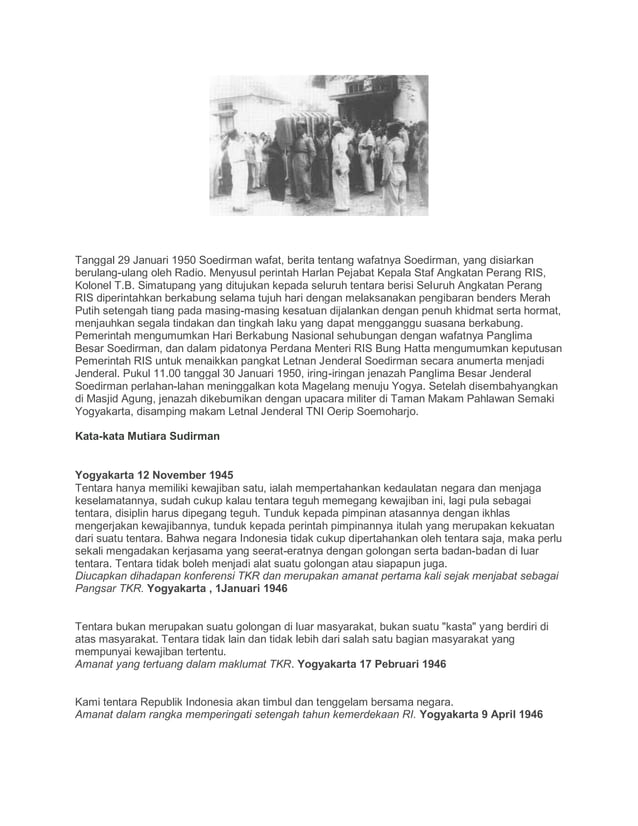 Kisah jenderal sudirman | PDF