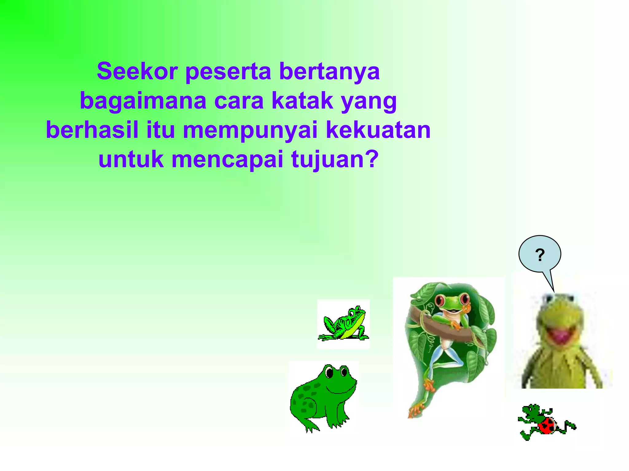 Kisah katak kecil | PPS