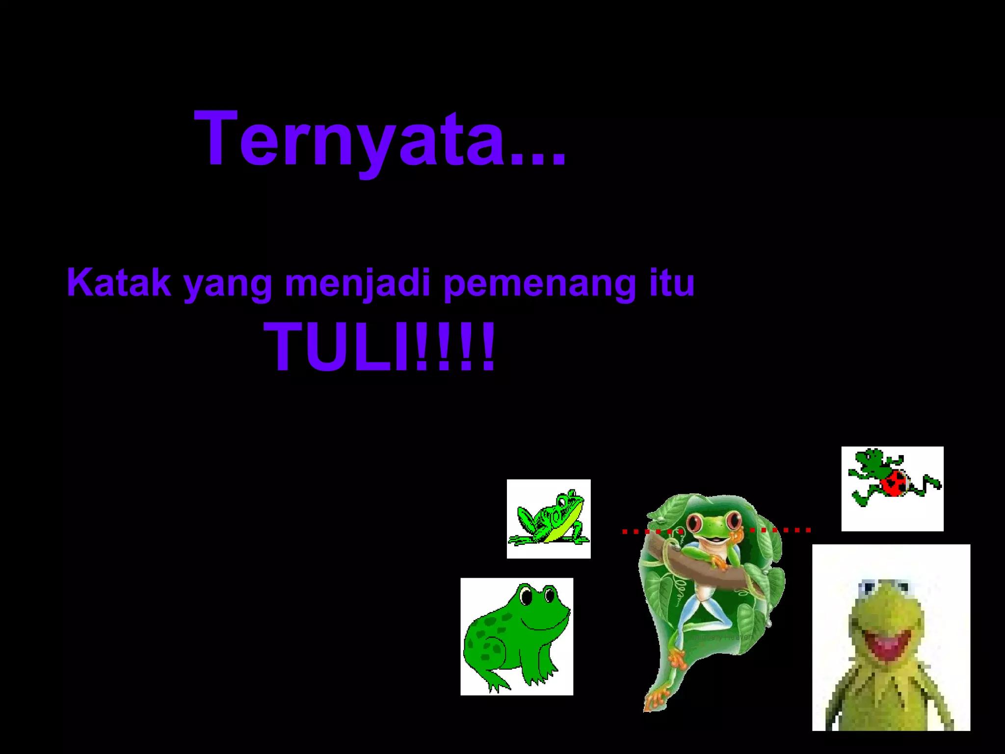 Kisah katak kecil | PPS