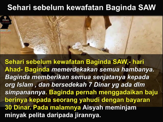 Kisah kewafatan rasulullah
