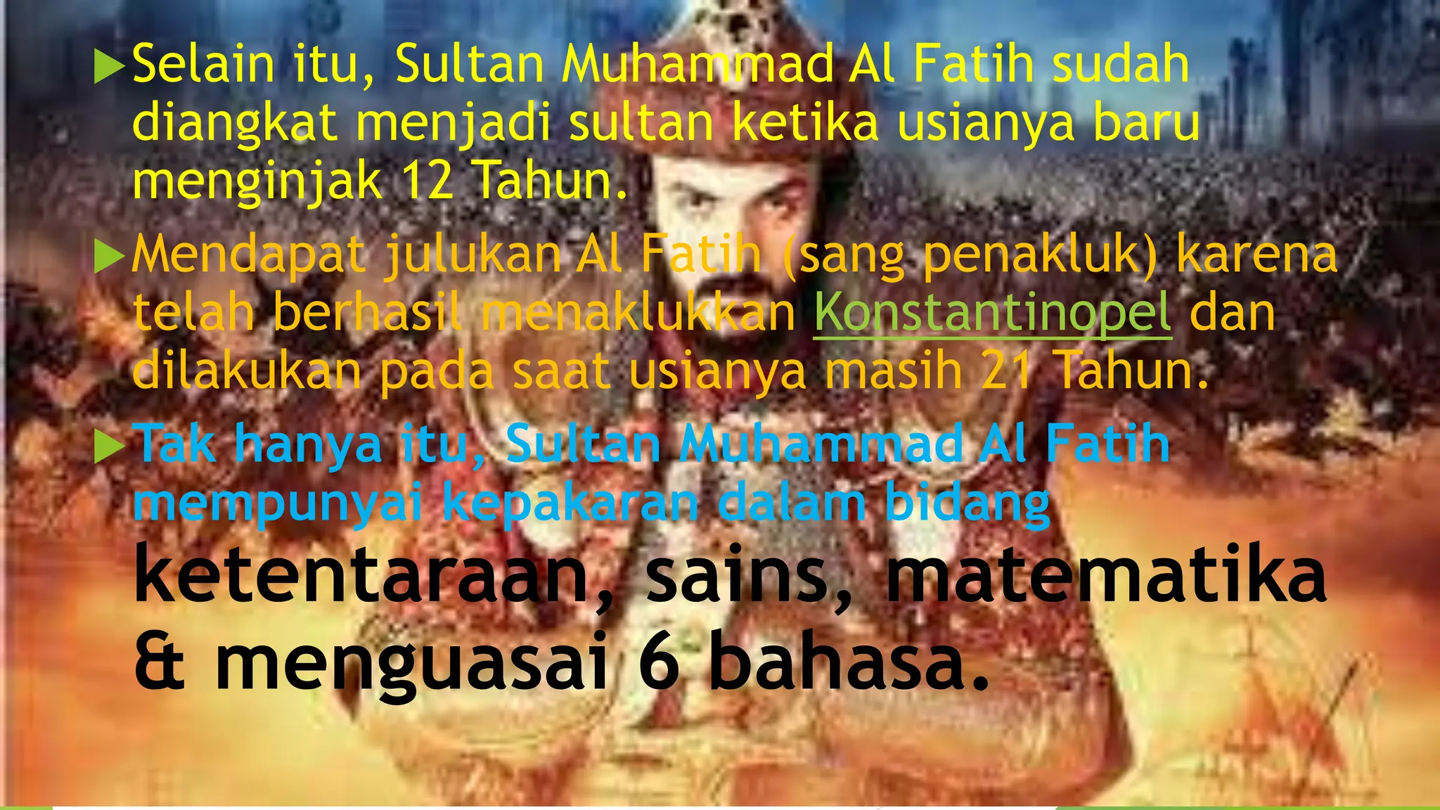 Kisah muhammad alfatih.untukpresentasidisekolah.pptx