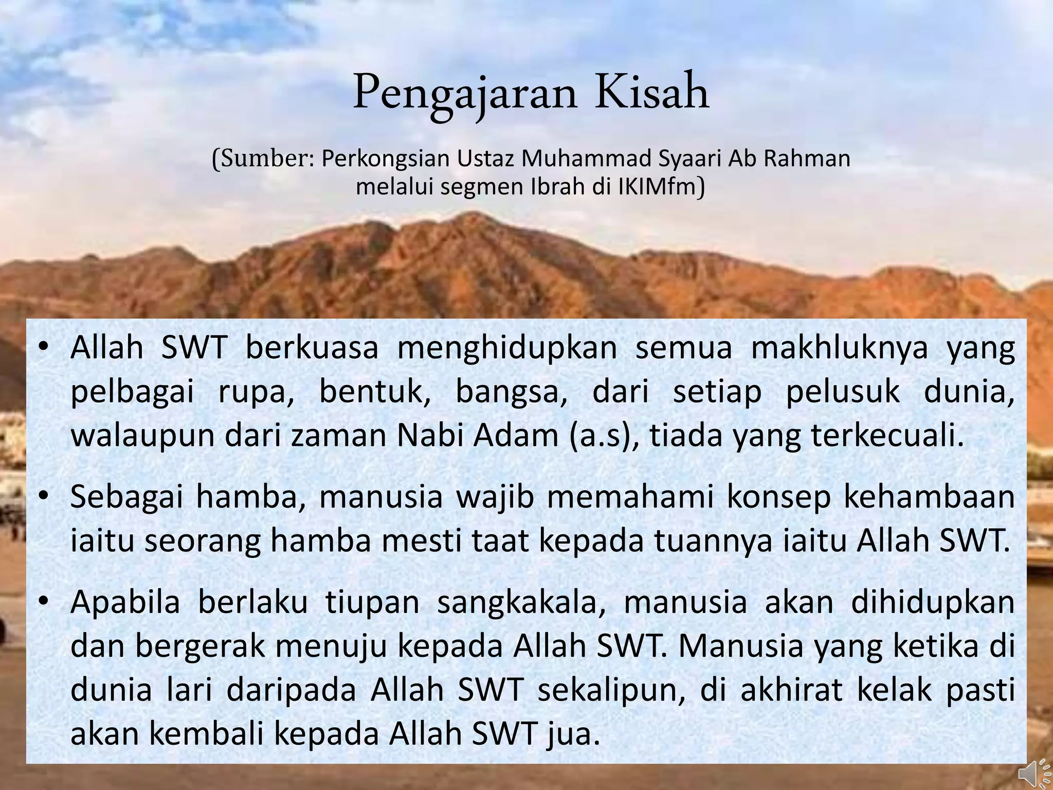 Kisah Nabi Ibrahim dan Empat Ekor Burung | PPT