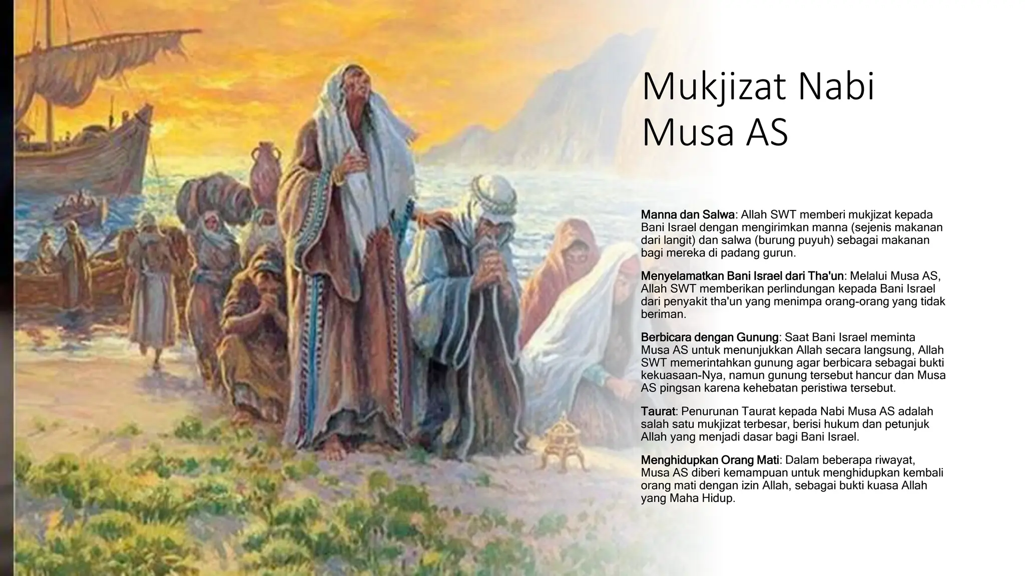 KISAH NABI MUSA PENDIDIKAN AGAMA ISLAM UNTUK SD | PPTX