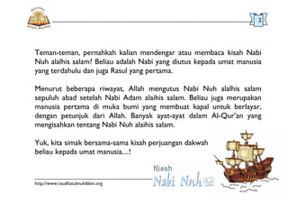 Kisah nabi nuh | PDF
