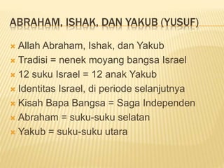 Kisah para bapa bangsa | PPTX