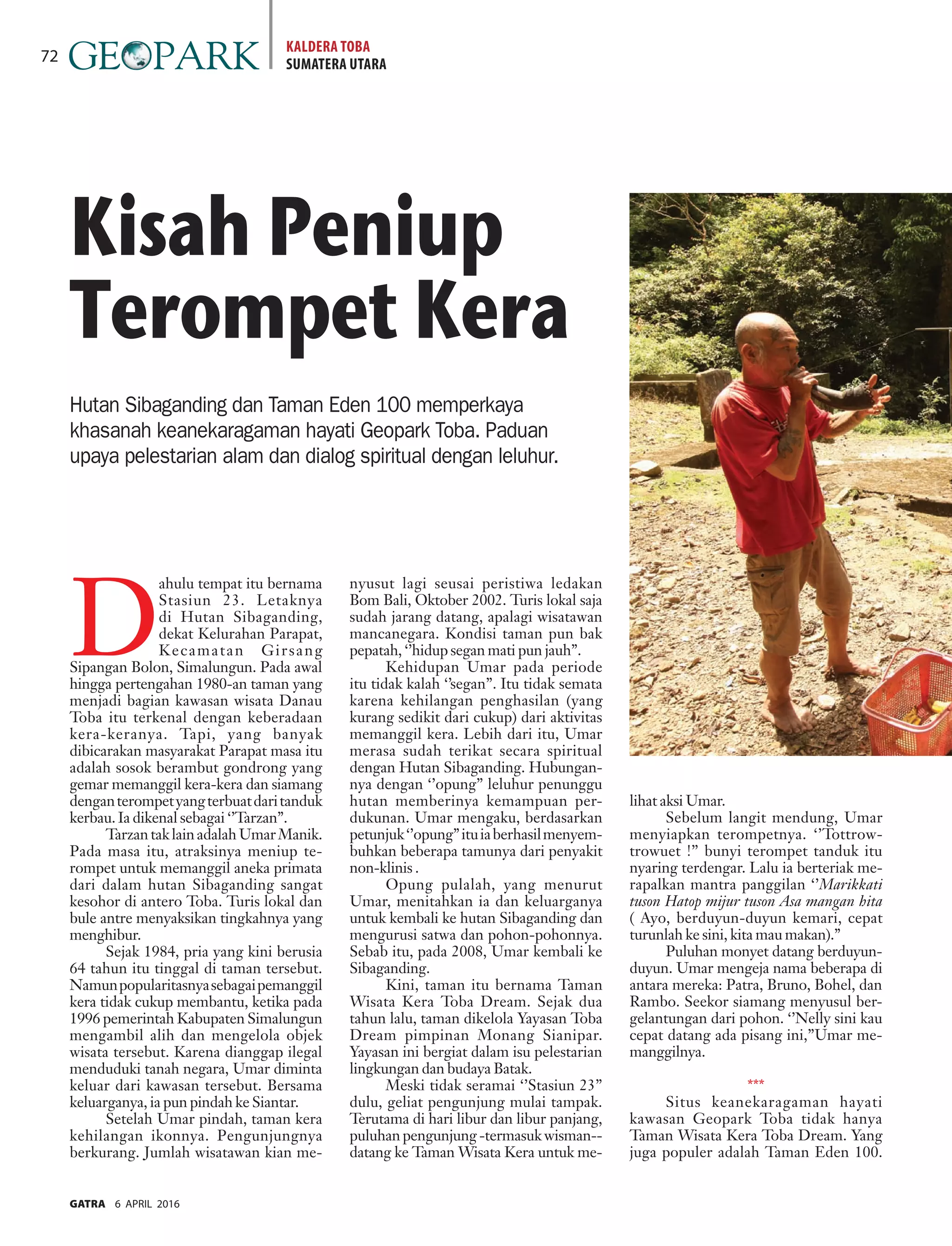 Kisah Peniup Terompet Kera | PDF