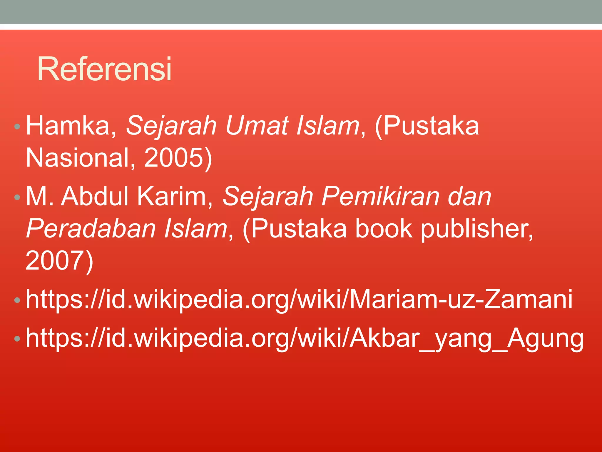 Sejarah sultan Jalaluddin Akbar | PPT