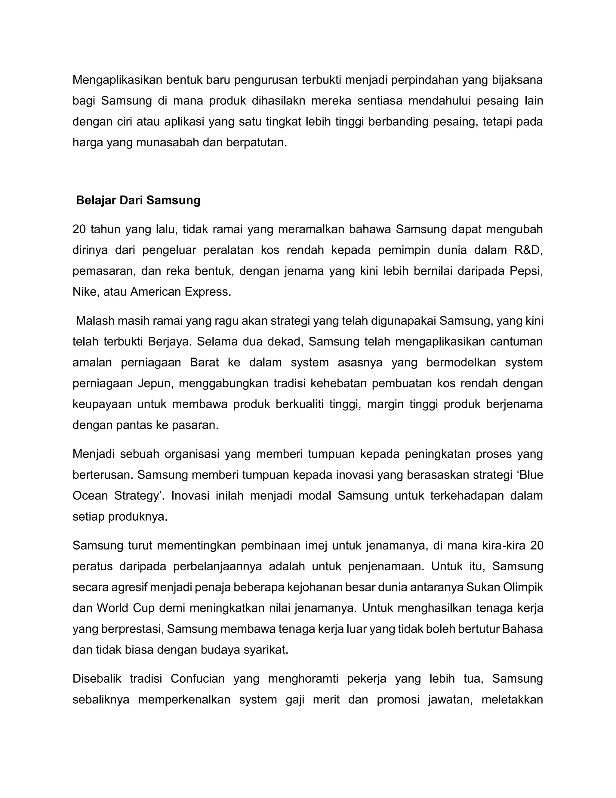 Kisah syarikat besar | PDF