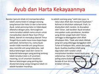 Kisah tentang ayub | PPTX