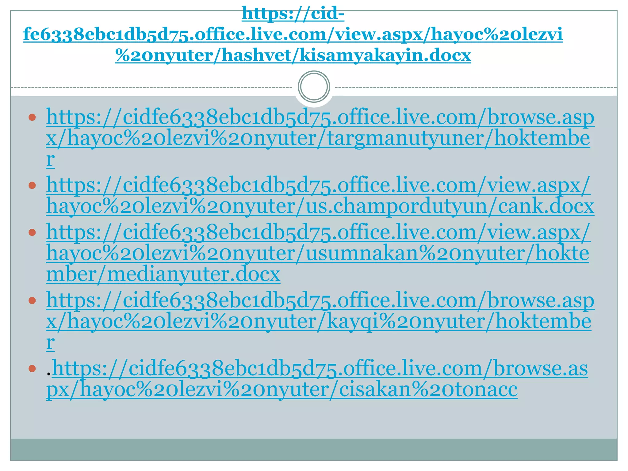 Kisamyakayin | PPT | Free Download