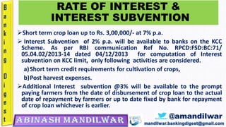 Kisan Credit Card | किसान क्रेडिट कार्ड | KCC Scheme and Loan Limit ...