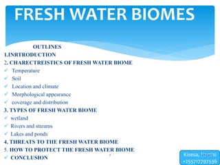 FRESH WATER BIOME | PPT