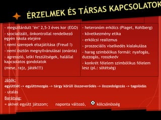 Kisgyermekkor | PPT