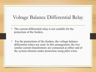 Differential Protection Relay | PPTX | Physics | Science