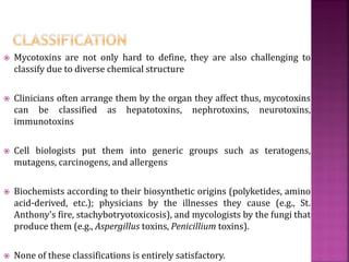 Mycotoxins | PDF | Chemistry | Science