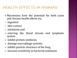 Mycotoxins | PDF