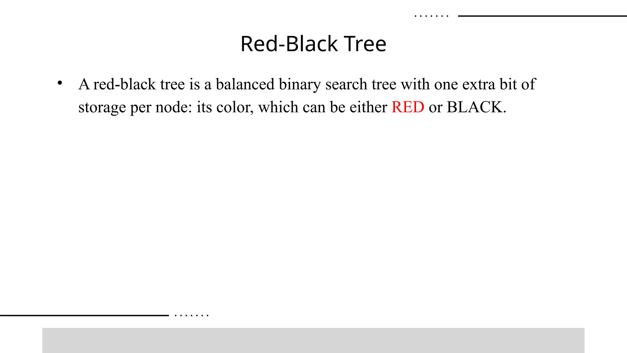 Kishan Kaushik - Red Black Tree PPT.pptx
