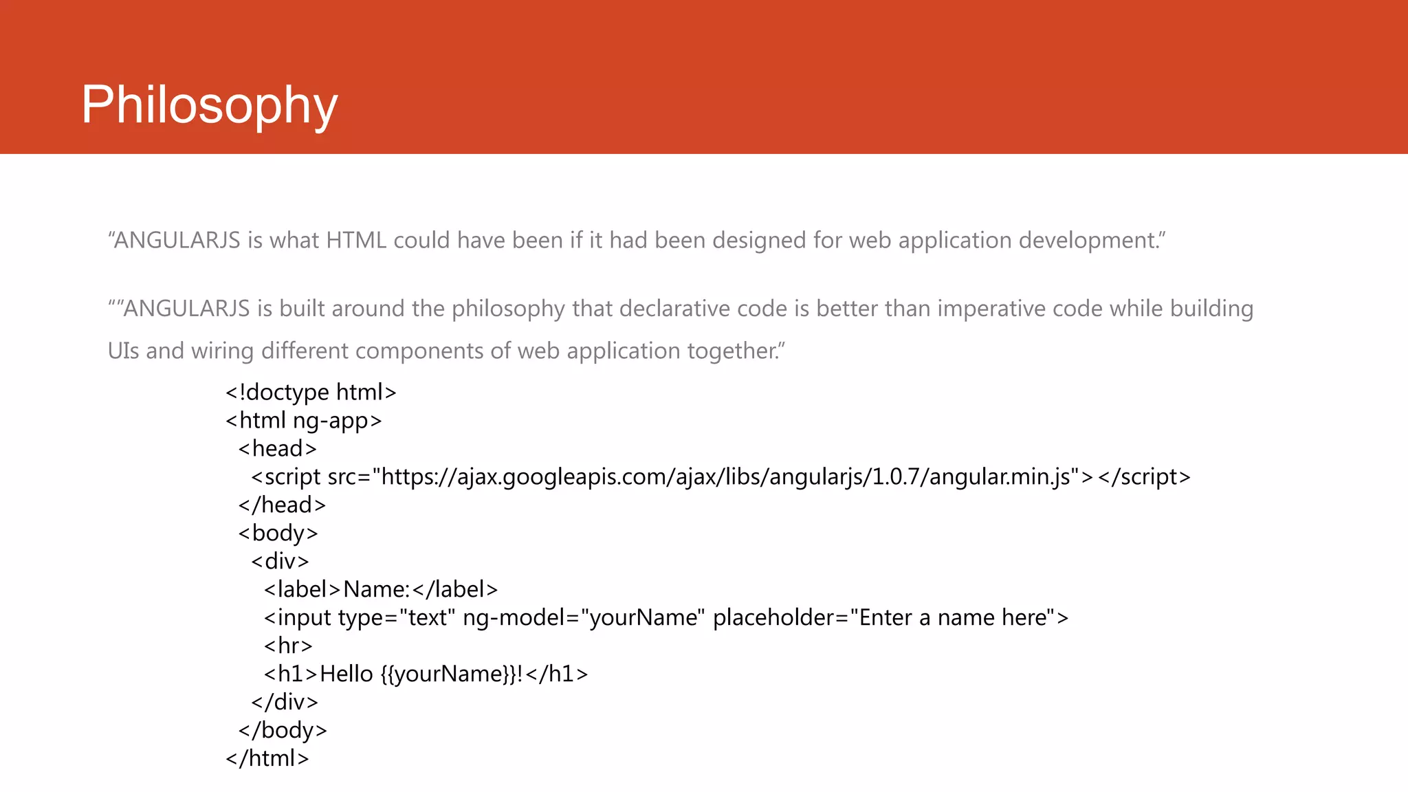 Introduction To Angularjs Kishan Kumar Ppt