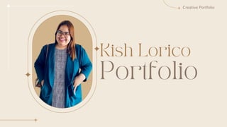 KISH LORICO BUSINESS PORTFOLIO PRESENTATION | PPT | Free Download