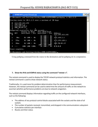 IPv6 examples | PDF | Operating Systems | Computer Software and Applications
