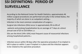 Surgical Site Infections Prophylaxis | PPT
