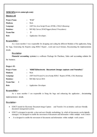 Kishor resume- | PDF