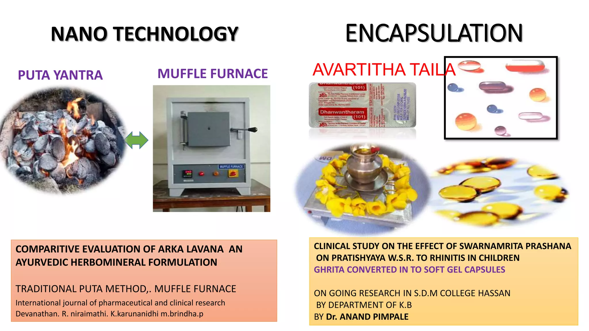 Contemporising ayurvedic pharmaceutical industry a need | PPTX