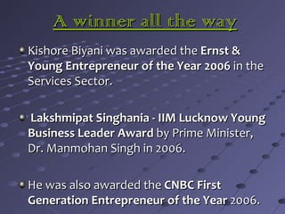 Kishore-biyani-leadership | PPT