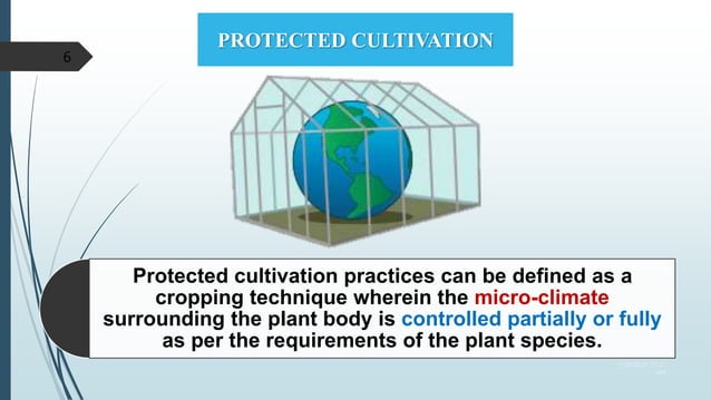 Protected cultivation and pest management | PPTX