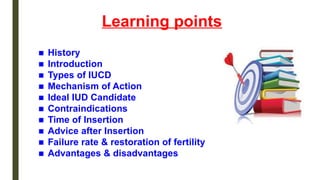 Intrauterine Contraceptive Device - IUCD | PPTX