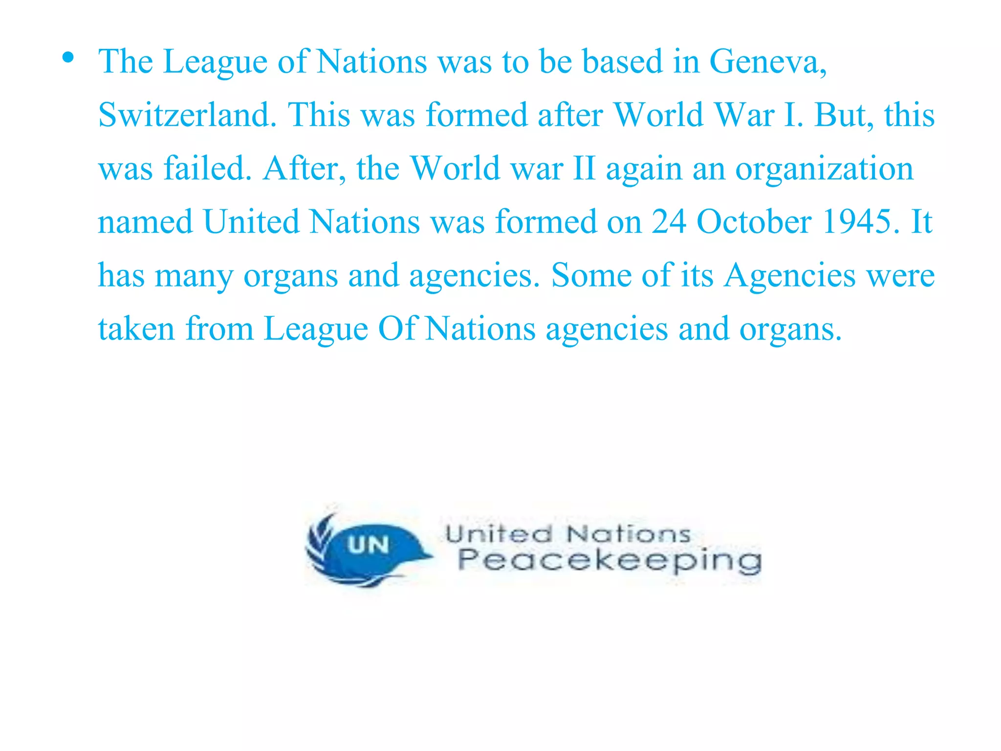 United Nations | PPTX