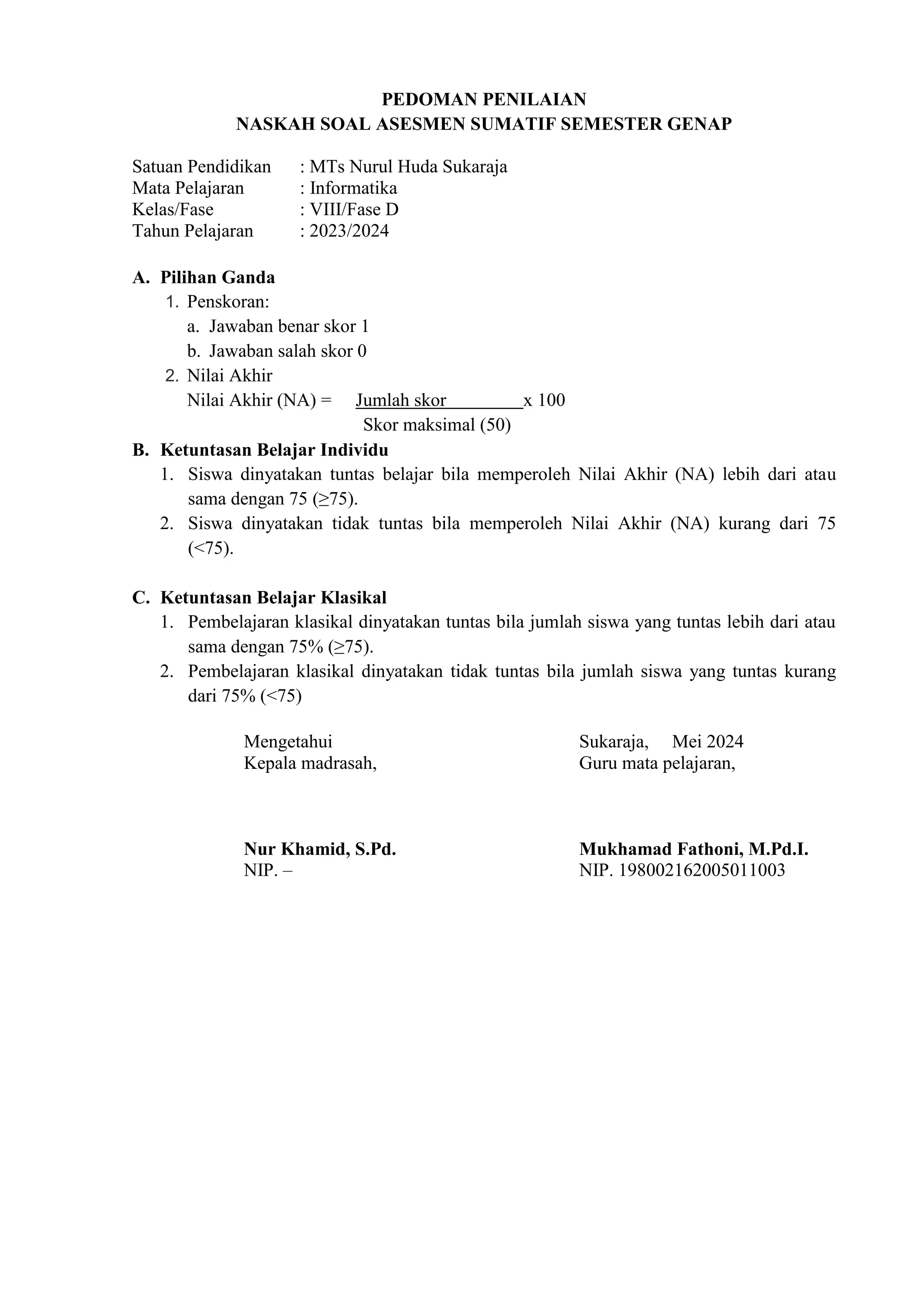 Kisi-Kisi & Pedoman Asesmen Sumatif Informatika.pdf