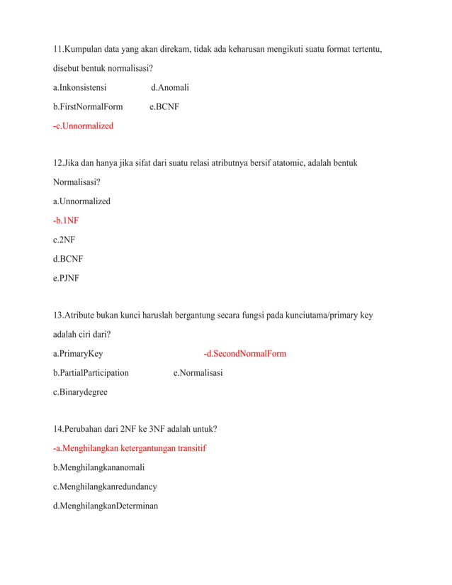 Kisi kisi soal uas semester 2 | PDF