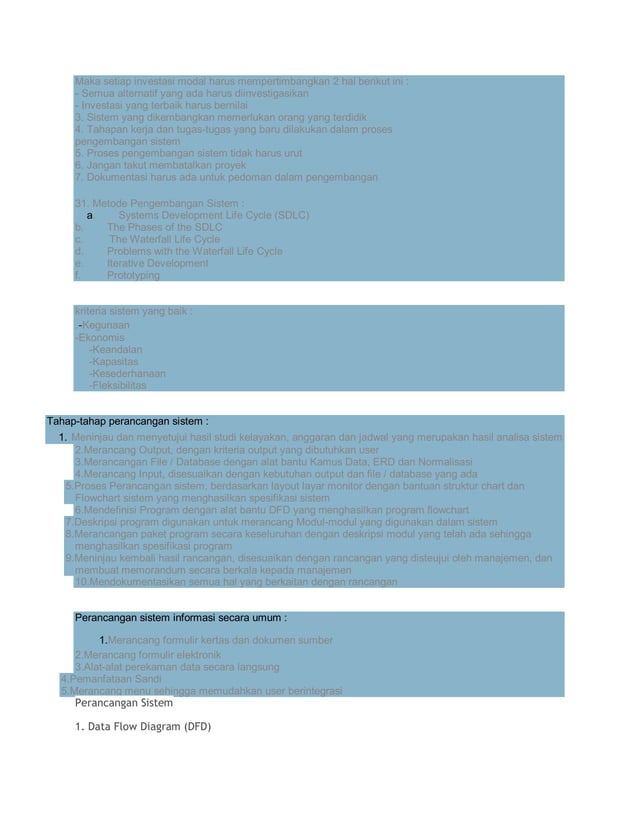 Kisi kisi uas sistem informasi manajemen (sim) | PDF