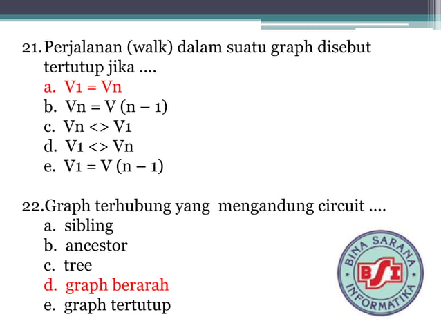 Kisi kisi uas struktur data | PPTX