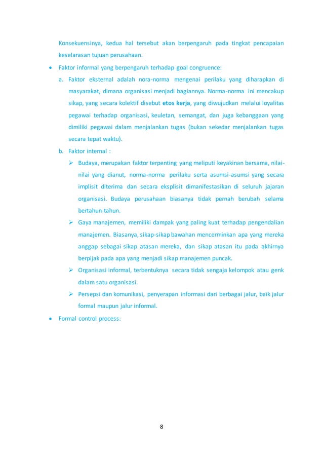 Materi Sistem Pengendalian Manajemen | DOCX