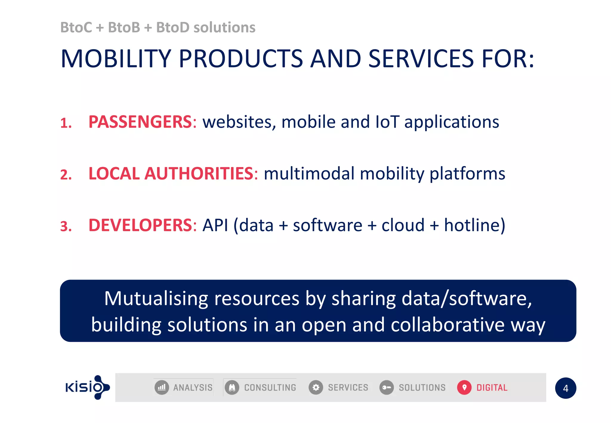 Building Open Transport solutions with Open Data/API/Softwares | PPT