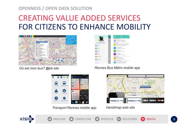 Building Open Transport solutions with Open Data/API/Softwares | PPT