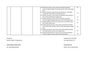Kisi-kisi TIK Kelas 5 SD Sumatif Akhir Semester Genap | PPT