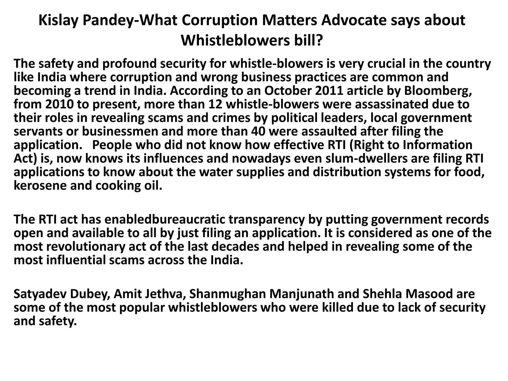 Kislay Pandey Banking Matter Advocate | PPT
