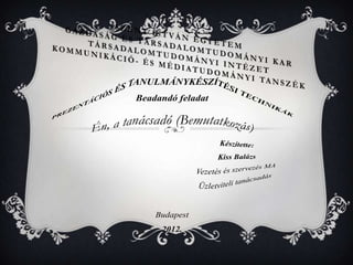 Kiss balázs beadandó fel. | PPTX