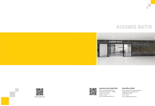 KISSWIE BATIK Factory batik sarong and lungi fabrics portfolio.pdf