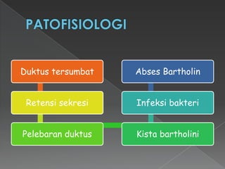 Kista dan abses kelenjar bartholini | PPTX