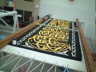 Kaaba Covering cloth- KISWA | PPS | Islam | Religion & Spirituality