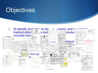 What you need in your first-aid kit: How to survive abbreviations ...