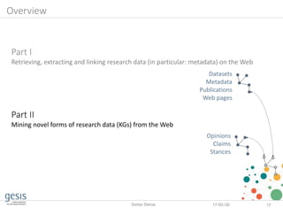 Towards research data knowledge graphs | PDF