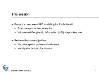 Modelling tick densities using VGI and machine learning (2016) | PPT