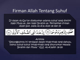 Kitab-kitab allah | PPTX