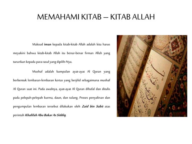 Kitab - Kitab Allah | PPT