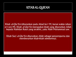 Kitab kitab allah | PPTX